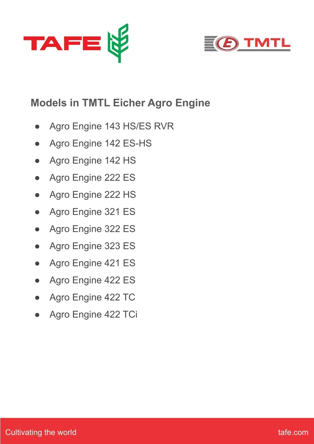PPT - Eicher Agro Engines: High-Performance Diesel Engines for Farmers ...