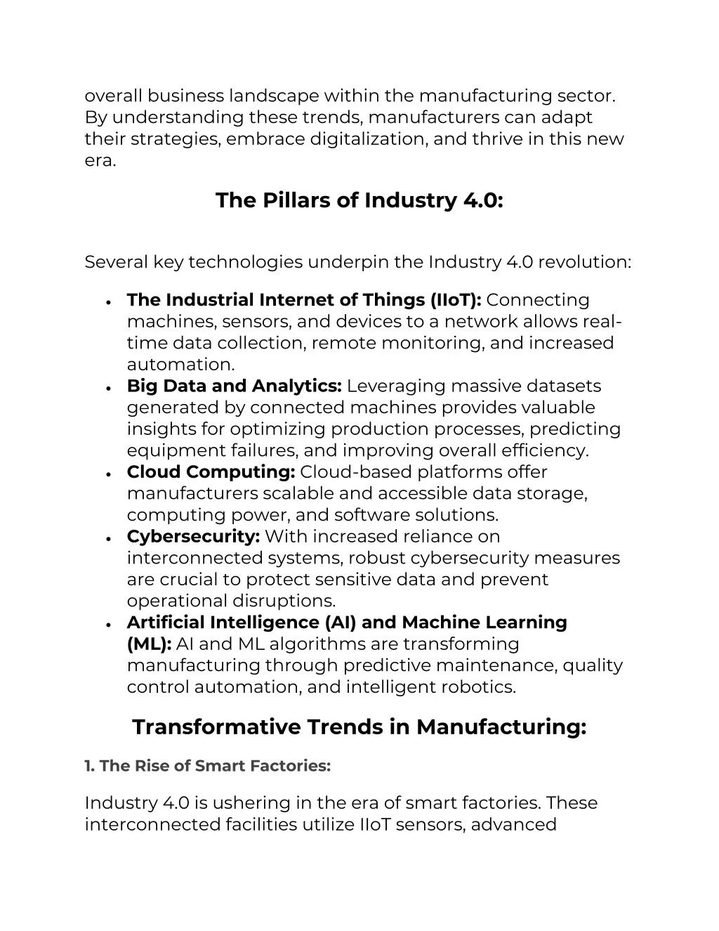 PPT - Manufacturing Trends in the Age of Digital Disruption Embracing ...