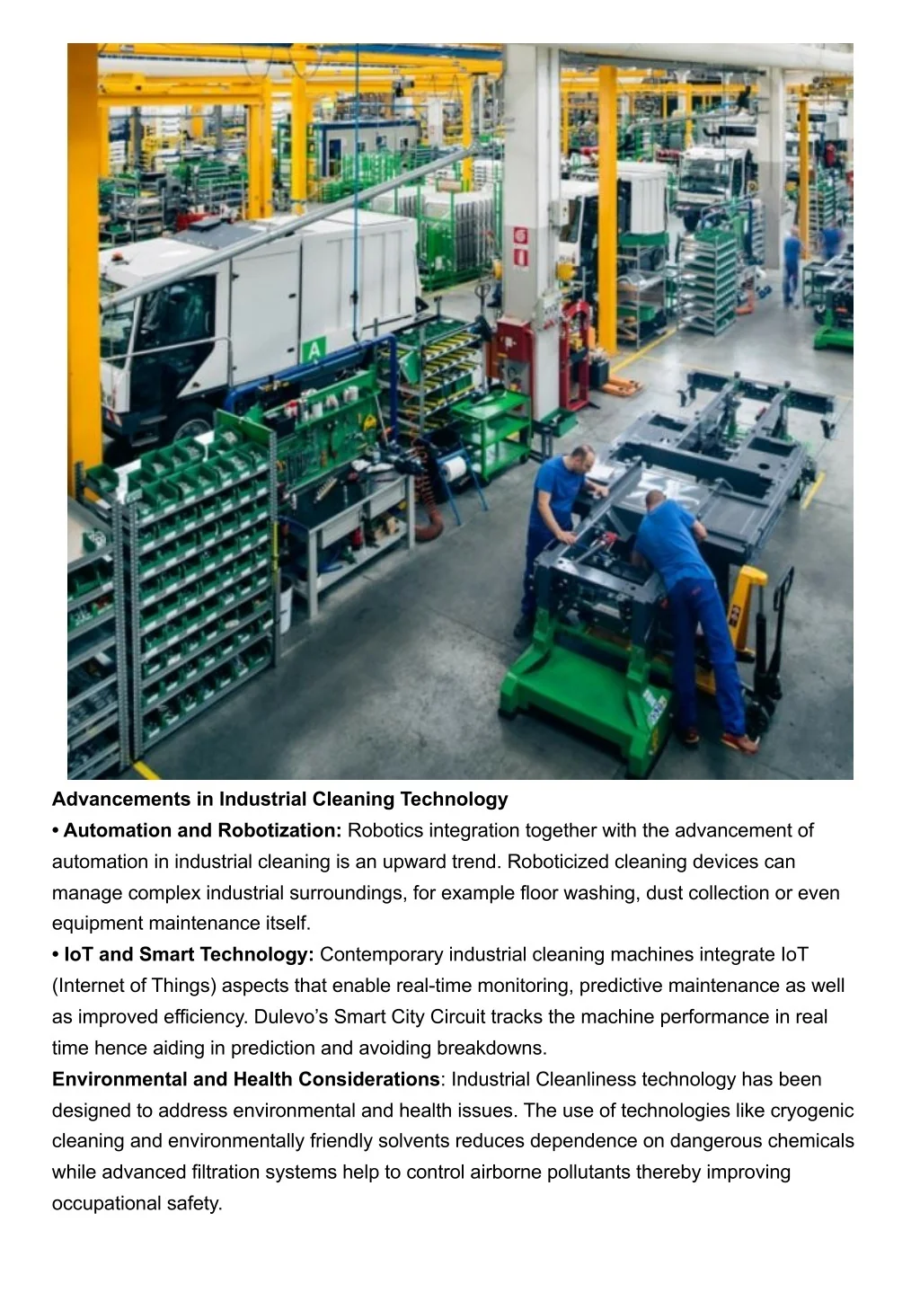 PPT - The Latest Innovations in Industrial Cleaning Technology ...