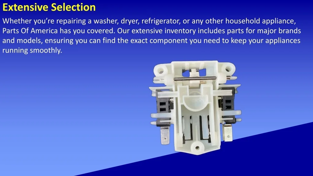 PPT - Shop Replacement Parts for Appliances Online in the USA from ...