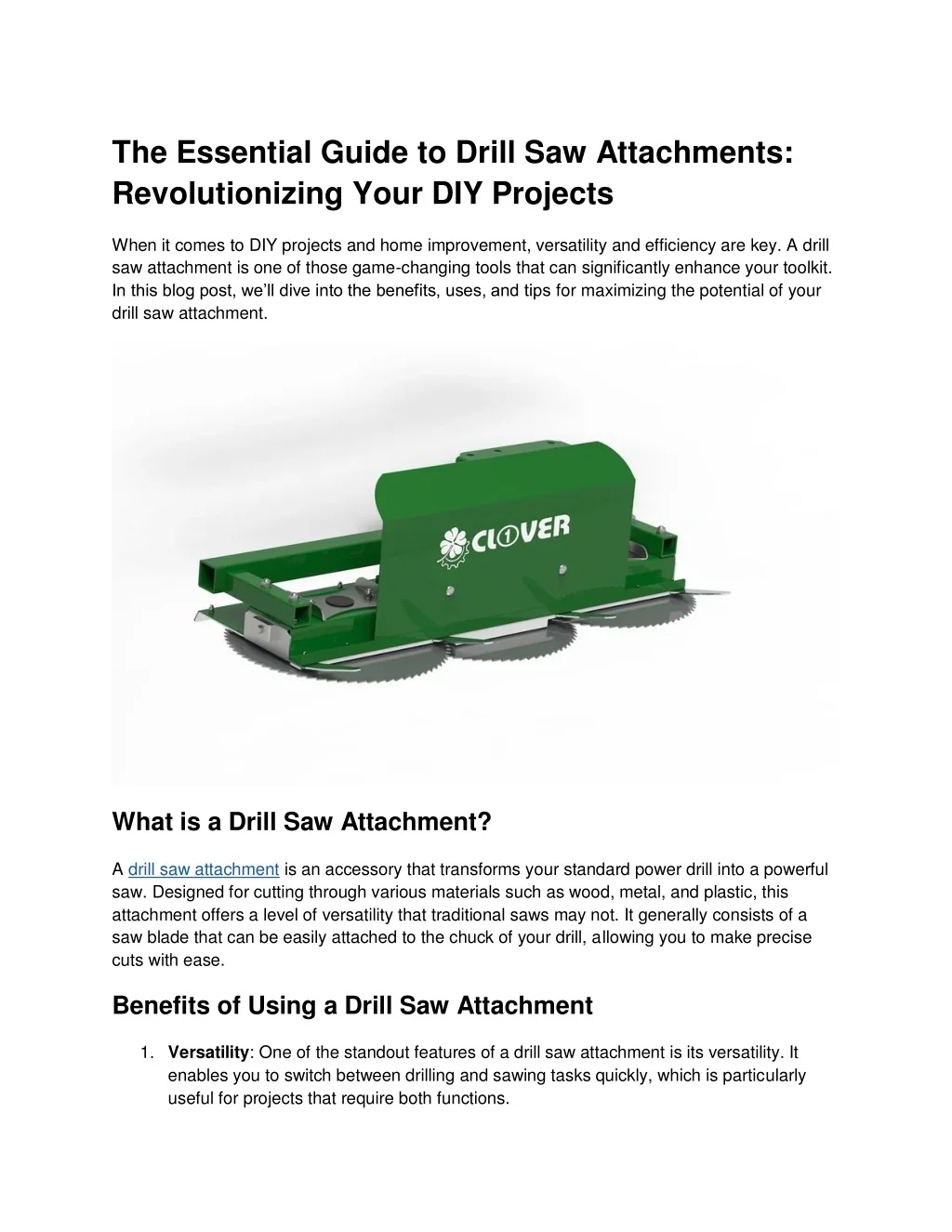 PPT - The Essential Guide to Drill Saw Attachments_ Revolutionizing ...