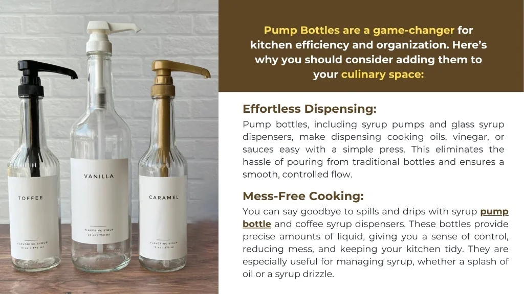 PPT - Top Reasons to Buy a Pump Bottle for Your Kitchen PowerPoint ...