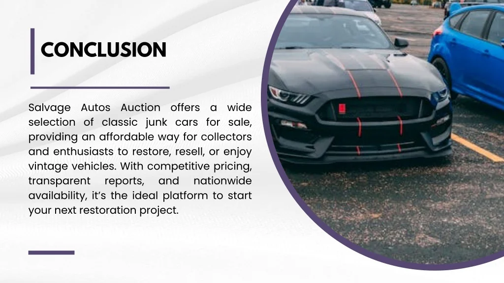 PPT - Classic Junk Cars for Sale : Uncovering Hidden Gems with Salvage ...