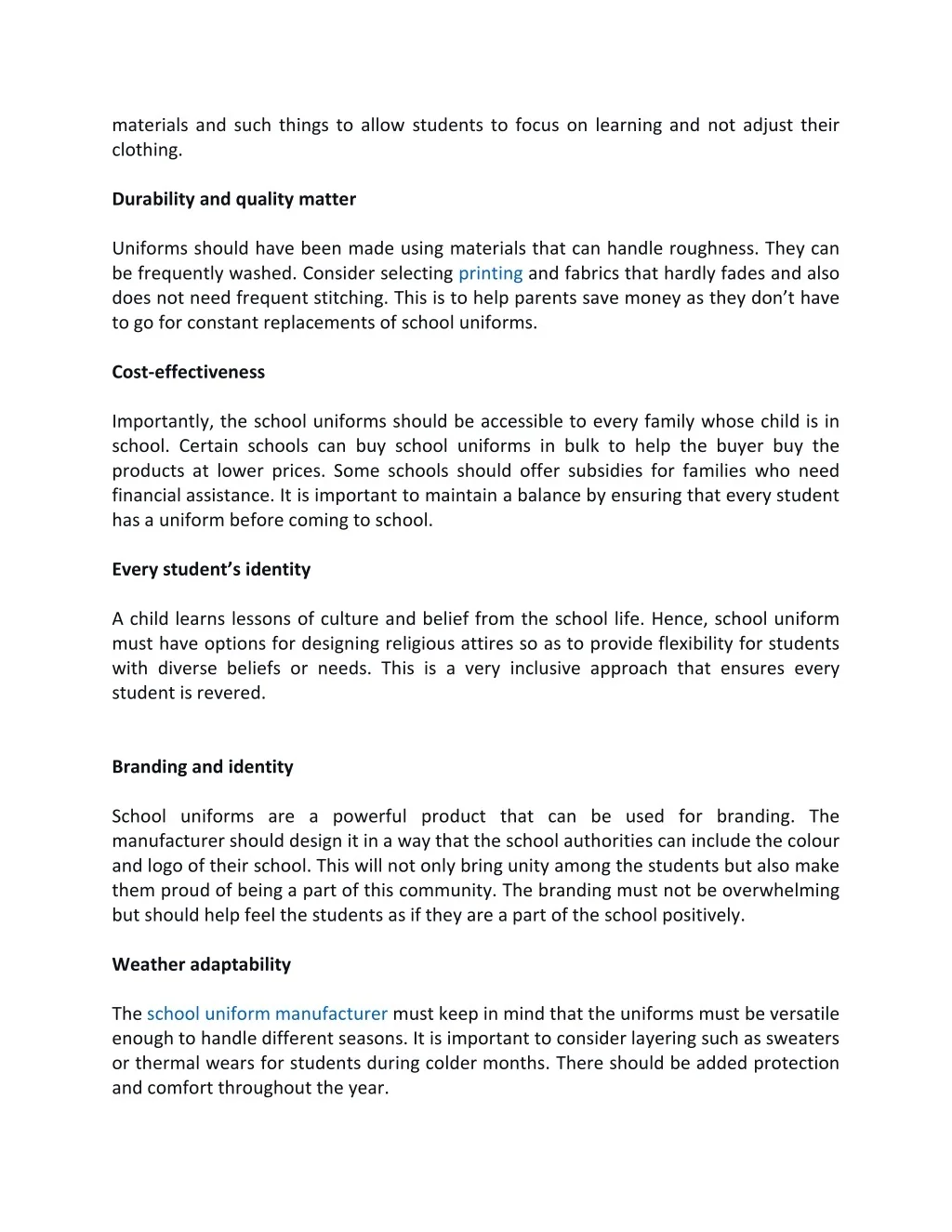 PPT - 10 Essential Factors in Designing School Uniforms PowerPoint ...
