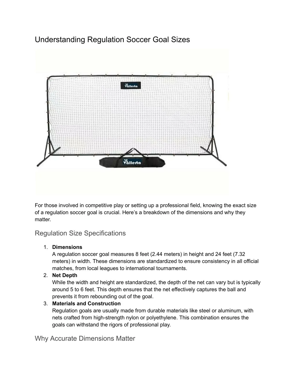 PPT - Everything You Need to Know About Soccer Nets_ Full-Size ...