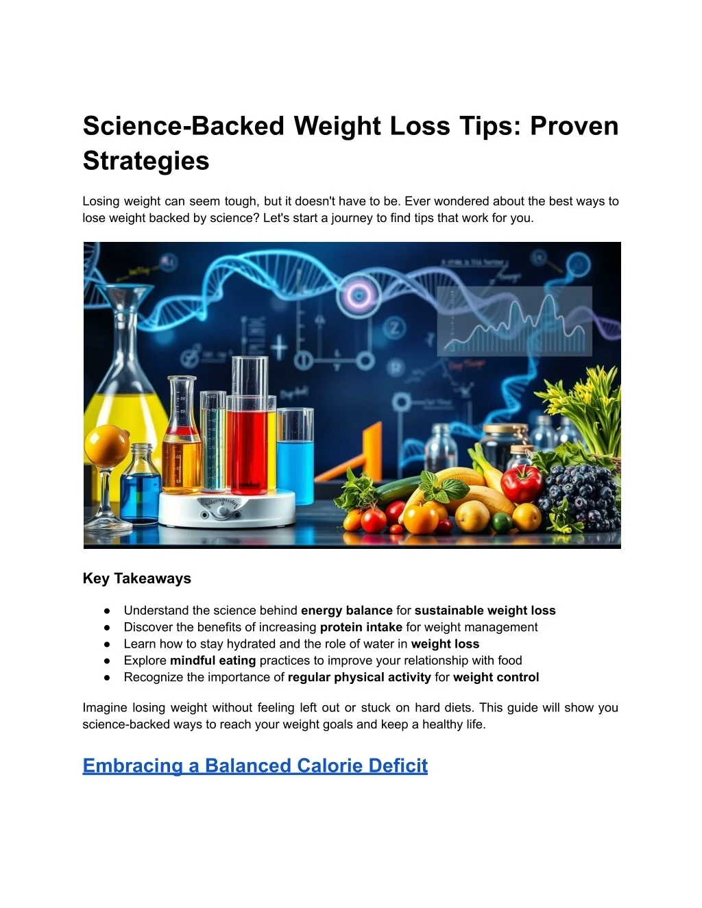 PPT - Science-Backed Weight Loss Tips_ Proven Strategies PowerPoint ...