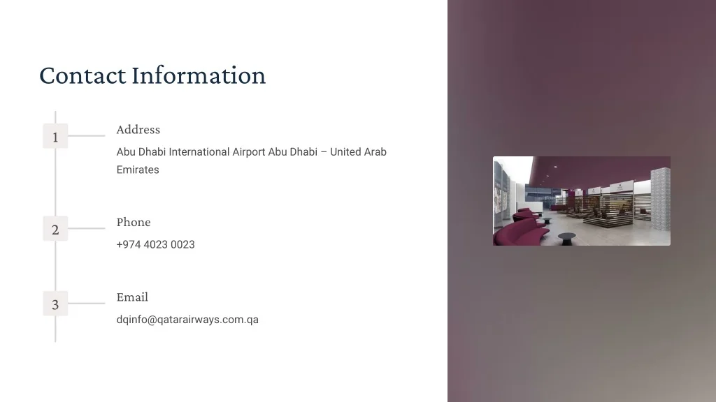 PPT - Benefits of Visiting Qatar Airways Office Abu Dhabi PowerPoint ...