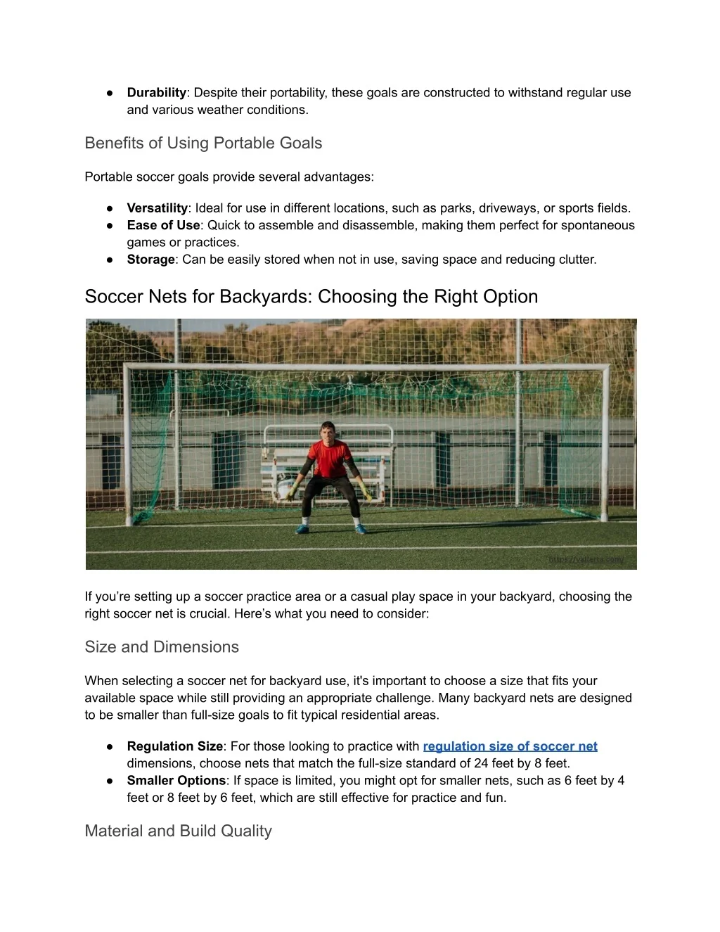 PPT - Everything You Need to Know About Portable Soccer Goals and ...
