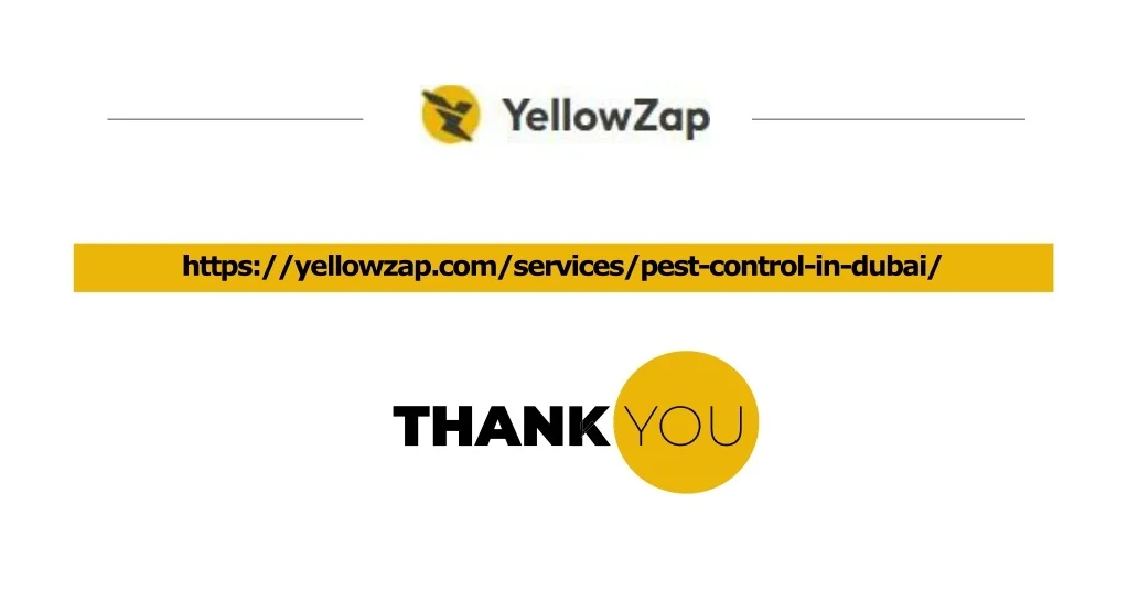 PPT - YellowZap: Expert Pest Control Services in Dubai PowerPoint ...