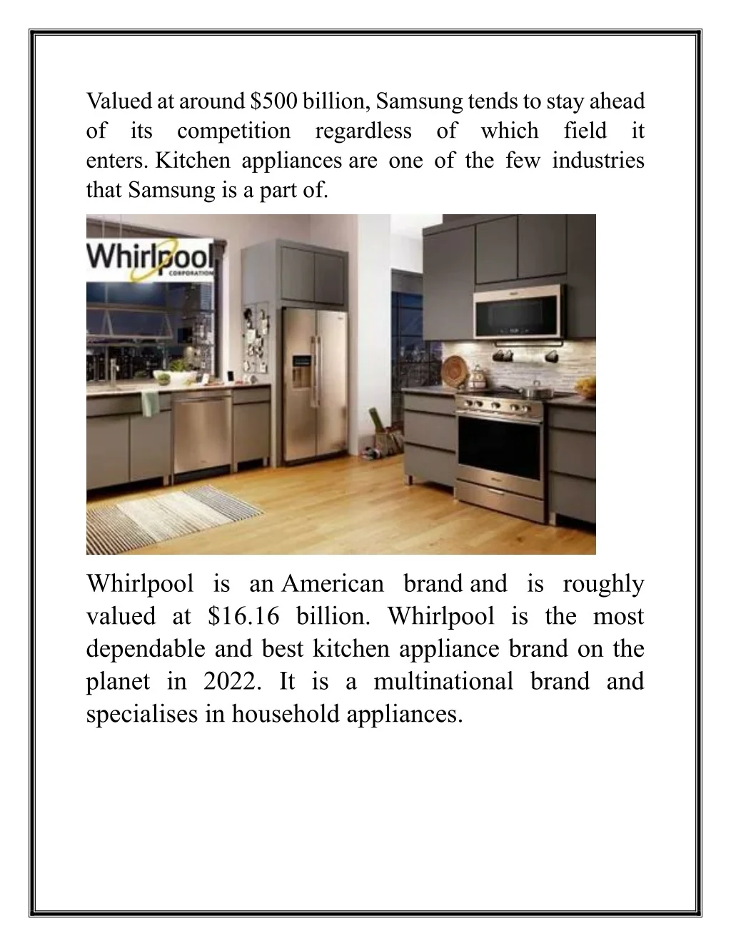 PPT - Top Kitchen Appliance Brands in the World Global Brands Magazine ...