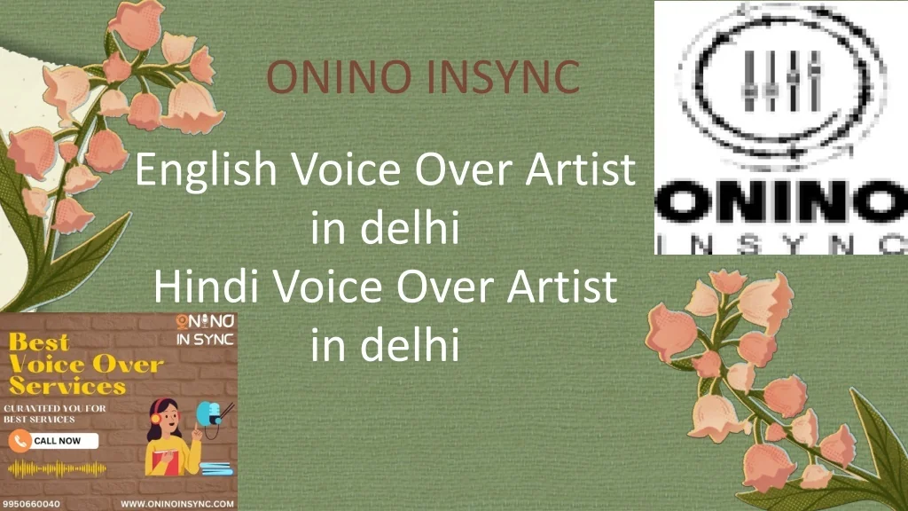 PPT - Hindi Voice Over Artist in delhi PPT PowerPoint Presentation, free download - ID:13541120
