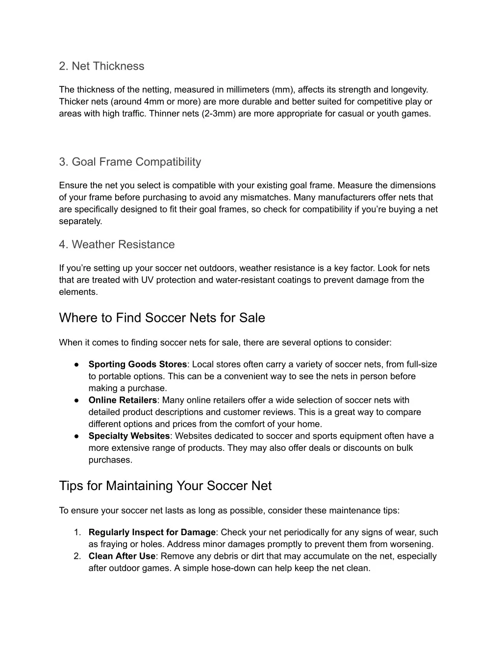 PPT - The Ultimate Guide to Choosing the Right Soccer Ball Nets_ Full ...