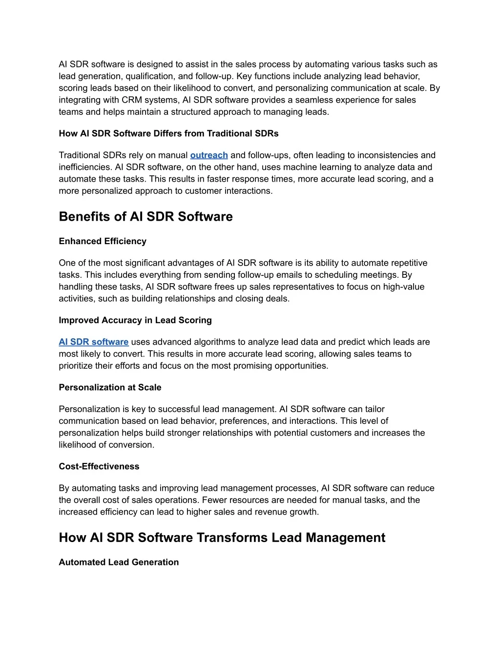 PPT - How AI SDR Software Transforms Lead Management in Sales ...