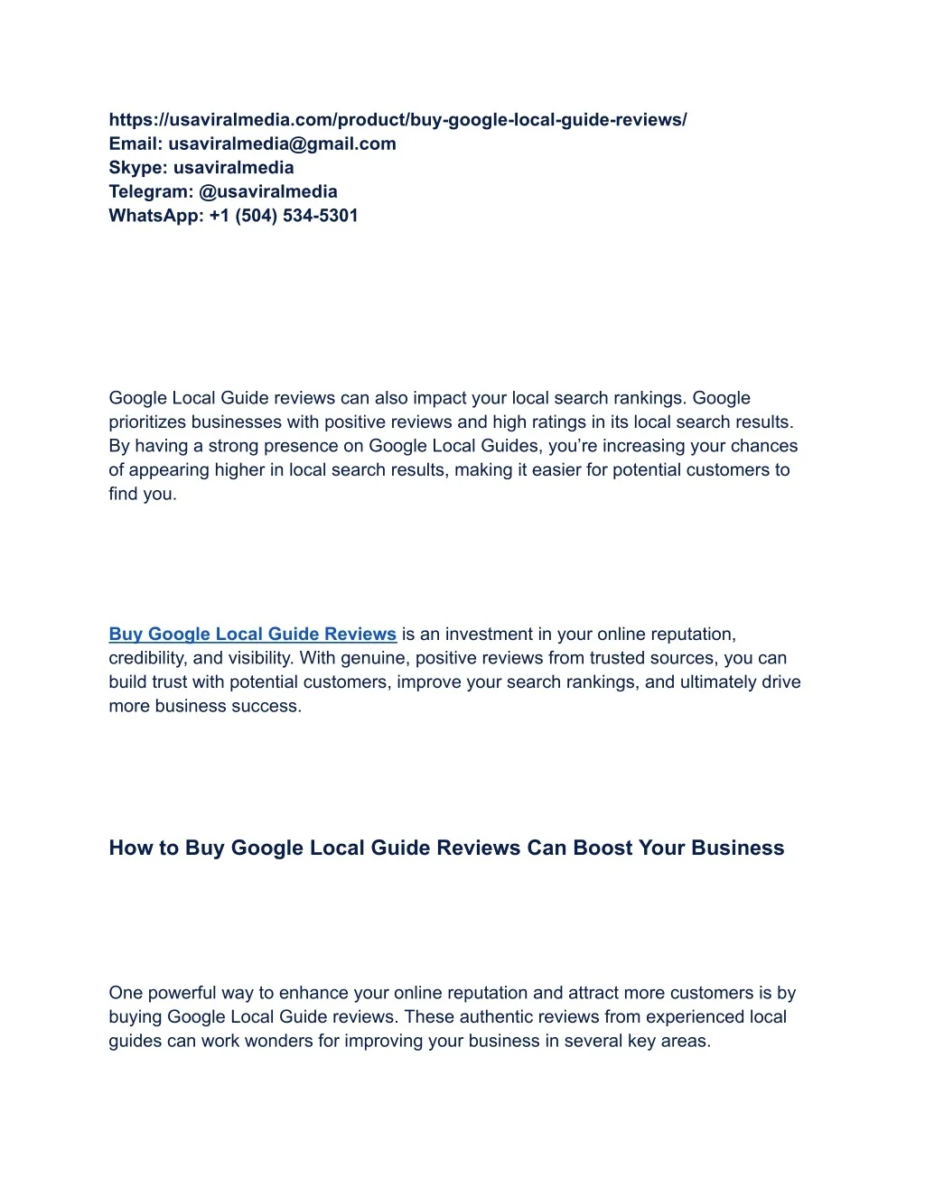 PPT - Buy Google Local Guide Reviews - Boost Your Business with ...