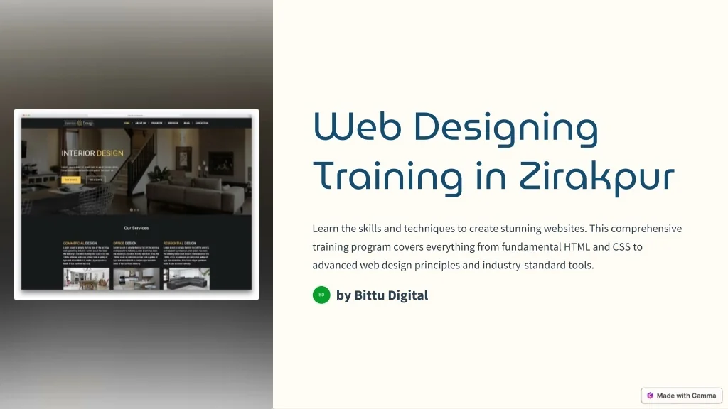 PPT - Web-Designing-Training-in-Zirakpur PowerPoint Presentation, free ...