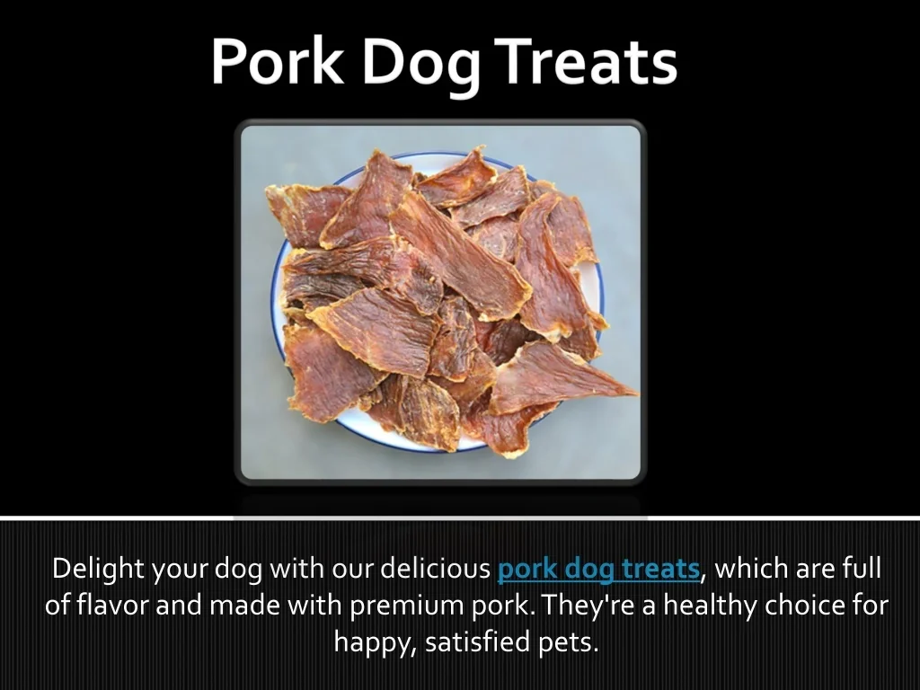 PPT - Dehydrated Chicken Dog Treats PowerPoint Presentation, free ...