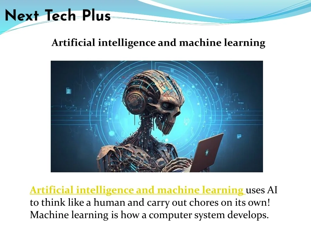 PPT - Artificial intelligence and machine learning PowerPoint ...