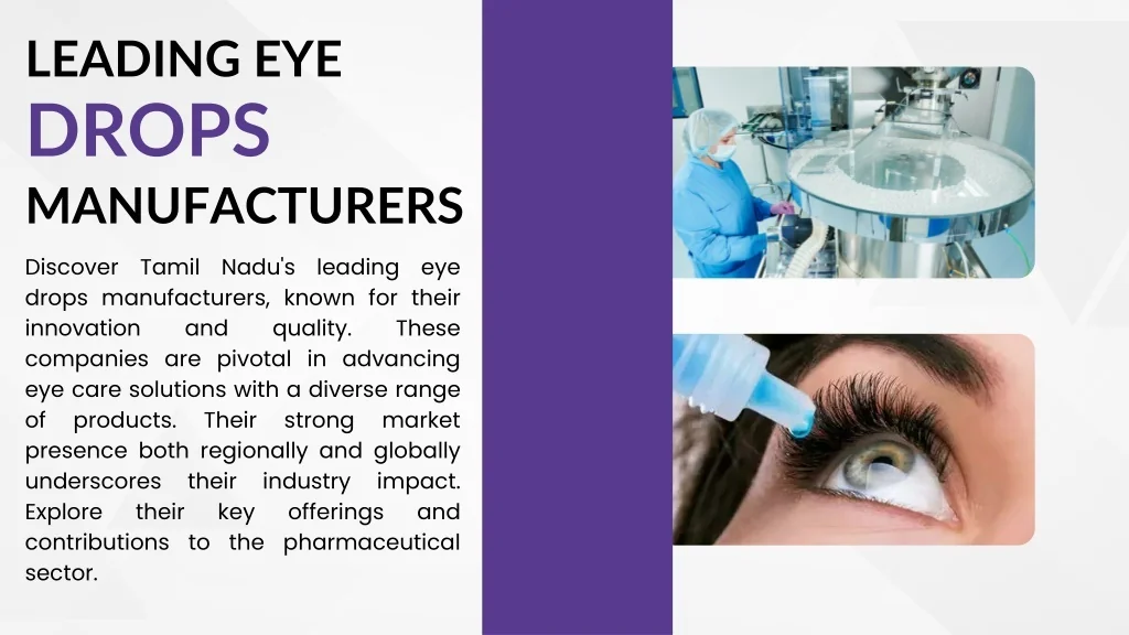 PPT - Eye Drops Manufacturer in Tamilnadu PowerPoint Presentation, free ...