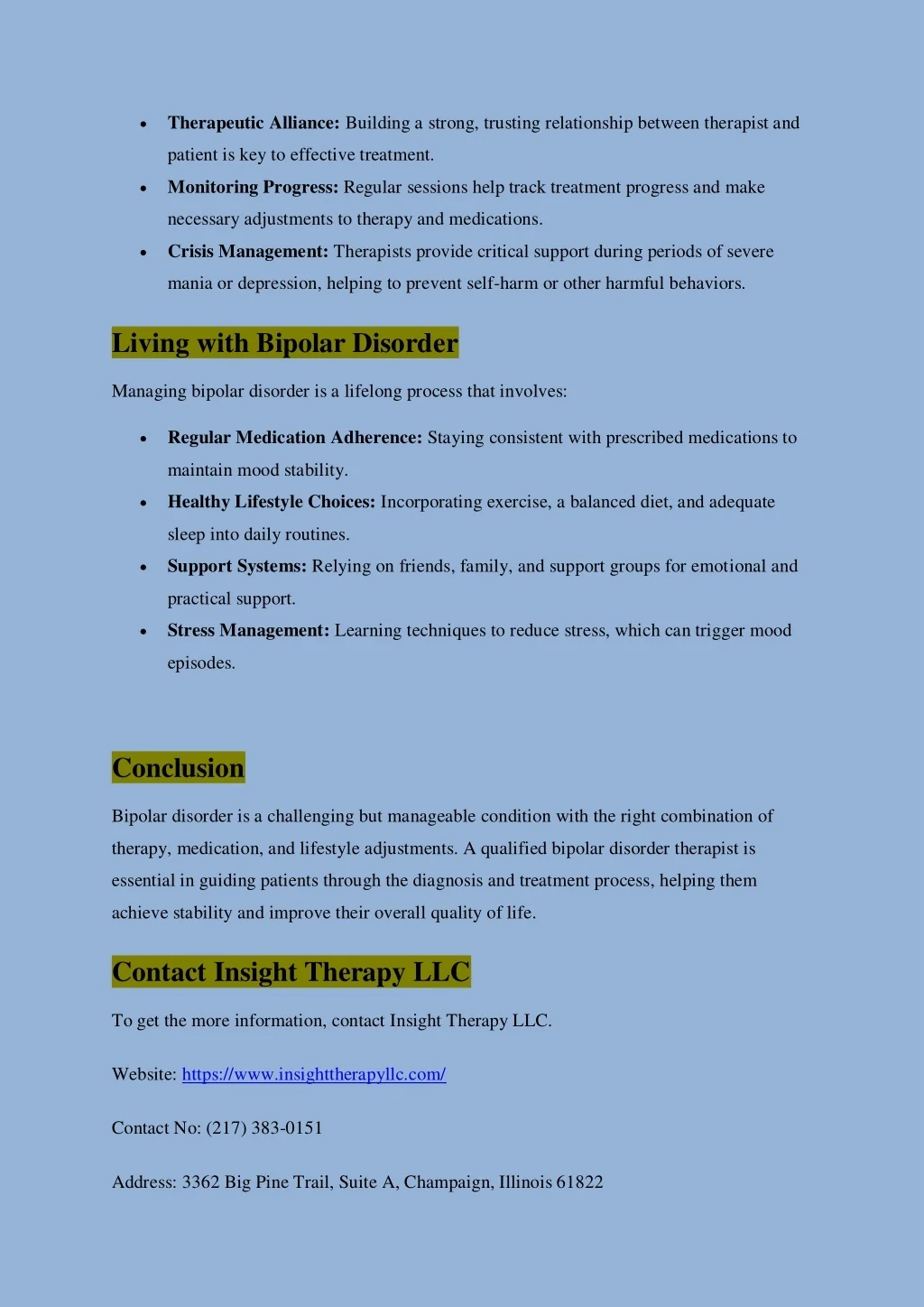PPT - Bipolar Disorder Diagnosis and Treatment PowerPoint Presentation ...
