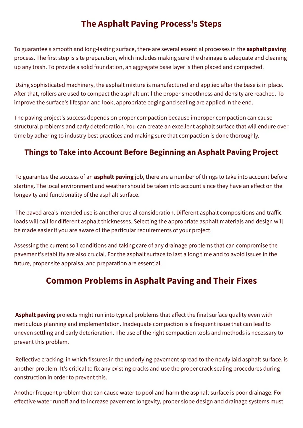 PPT - The Complete Handbook of Asphalt Paving Revealing the Mysteries ...