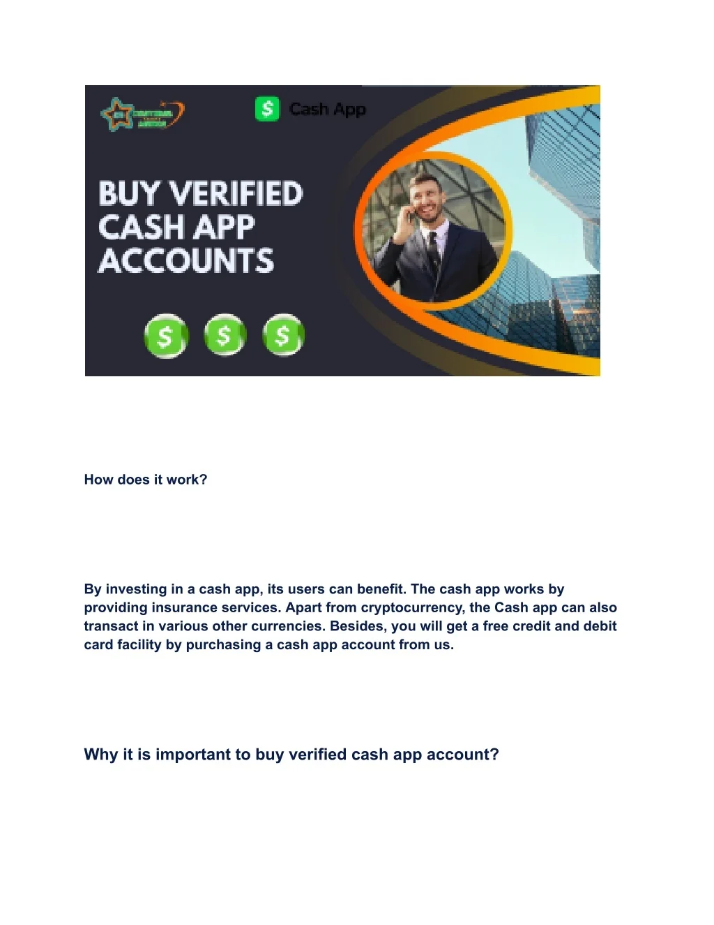 PPT - Buy Verified Cash App Accounts - Secure & Reliable Accounts for ...