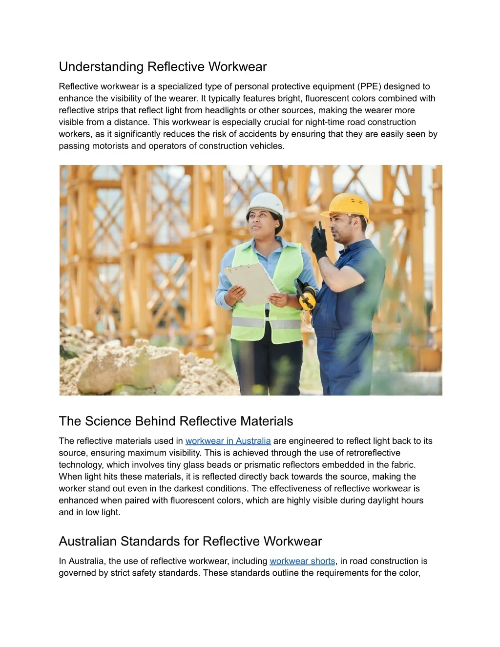 PPT - Australian Road Construction Safety_ The Need for Reflective ...