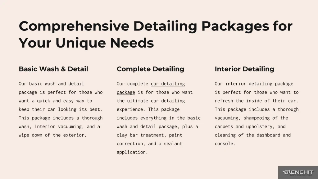 PPT - Wrenchit: The Leading Car Detailing Service in Pune PowerPoint ...
