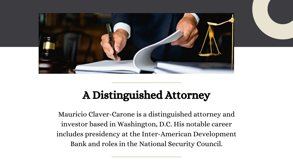 PPT - Mauricio Claver-Carone - A Prominent Attorney PowerPoint ...