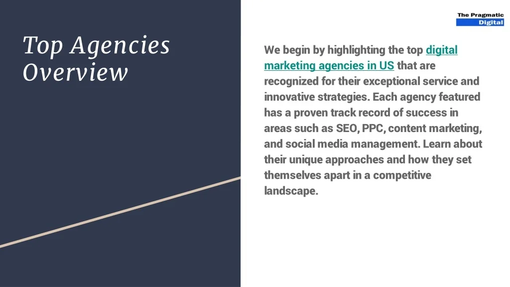 PPT - Best Digital Marketing Agencies in US Revealed PowerPoint ...