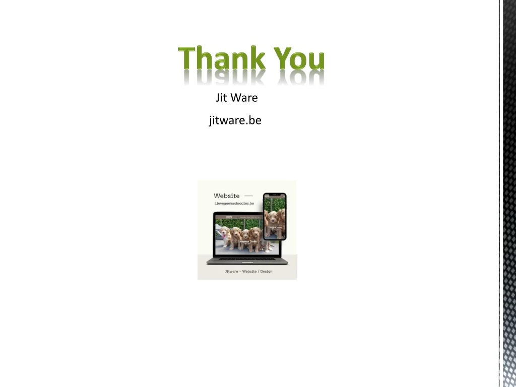PPT - Website Laten Maken | JITWARE PowerPoint Presentation, free ...