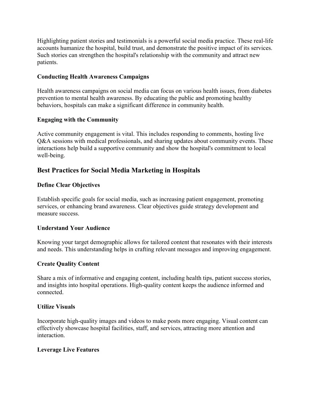 PPT - Social Media for Hospitals PowerPoint Presentation, free download ...
