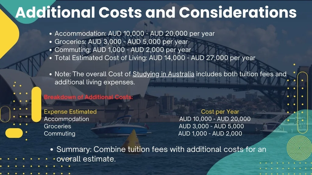 PPT - Tuition Fees and Living Costs: Studying in Australia PowerPoint ...