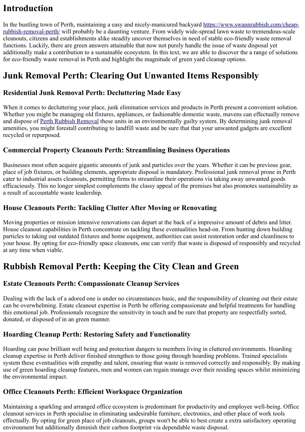 PPT - Green Waste Removal in Perth: Eco-Friendly Yard Cleanup Solutions ...