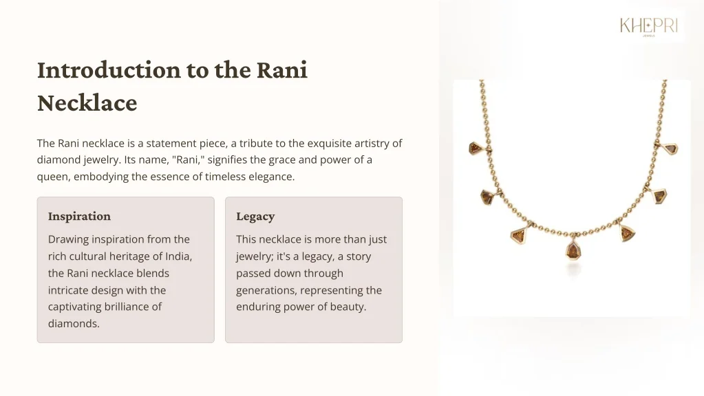 PPT - The Luxury of the Rani Multi Shape Diamond Necklace PowerPoint ...