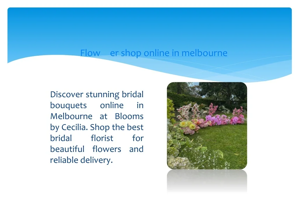 PPT - Affordable Wedding Flowers Melbourne | Blooms By Cecilia ...