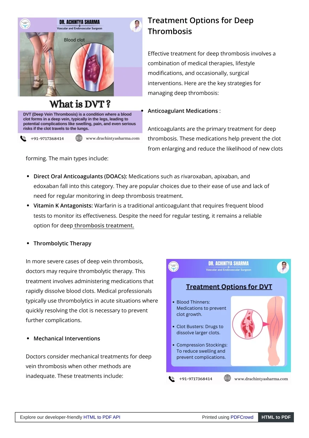 PPT - Deep Thrombosis Treatment: Effective Solutions for Quick Recovery PowerPoint Presentation ...