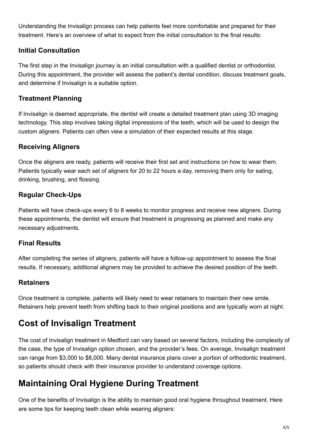 PPT - The Clear Path to Straight Teeth Invisalign Treatment Options in ...