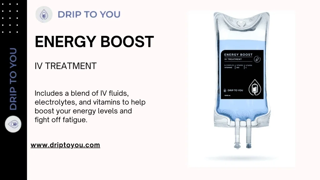 PPT - Energy Boost Iv Treatment - Drip to You PowerPoint Presentation ...