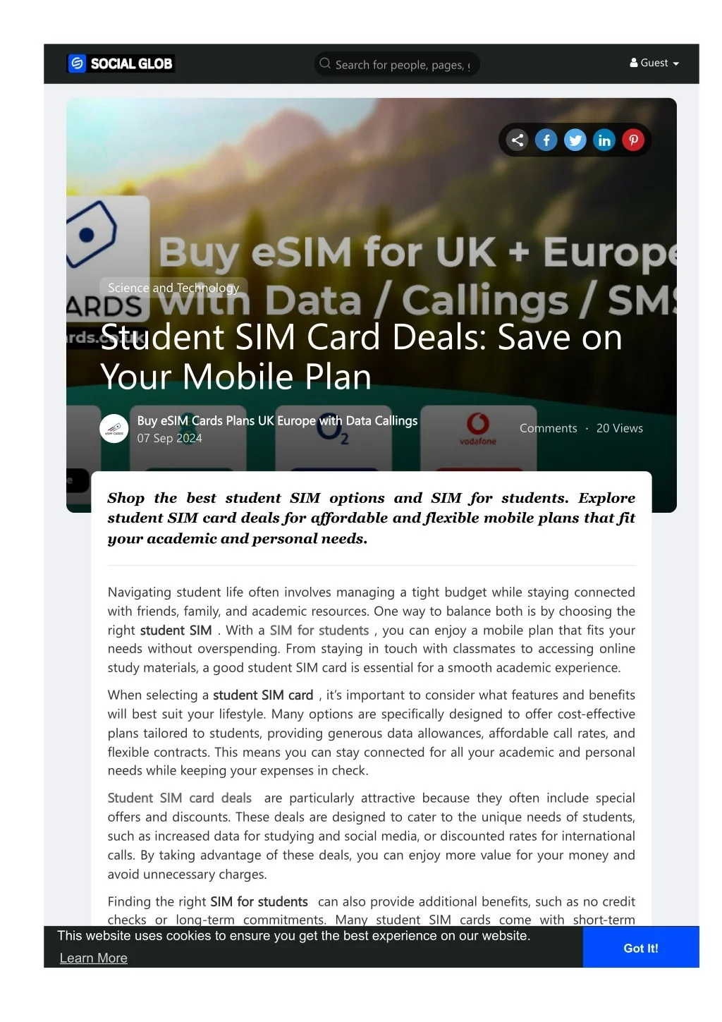 PPT - Top SIM Cards for Students | Affordable Plans for Study Abroad ...