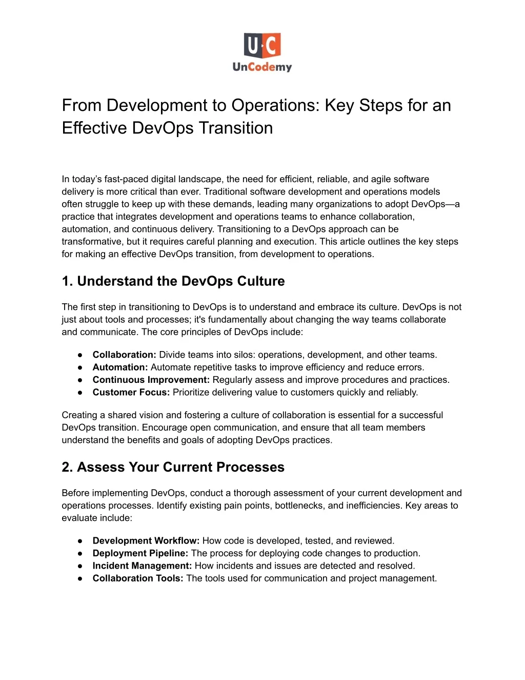 PPT - Seamless DevOps Transition: Key Steps from Development to Operations PowerPoint ...