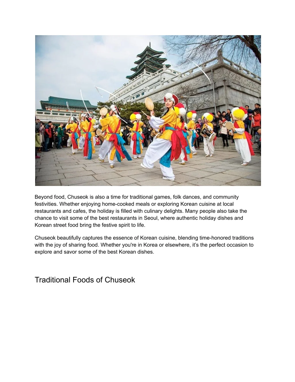 PPT - How to Celebrate Chuseok with the Best Korean Food to Try ...