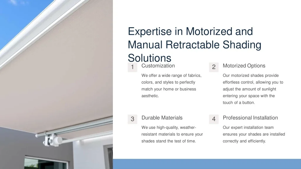 PPT - Innovative Motorized Shades for Modern Dallas Living PowerPoint ...