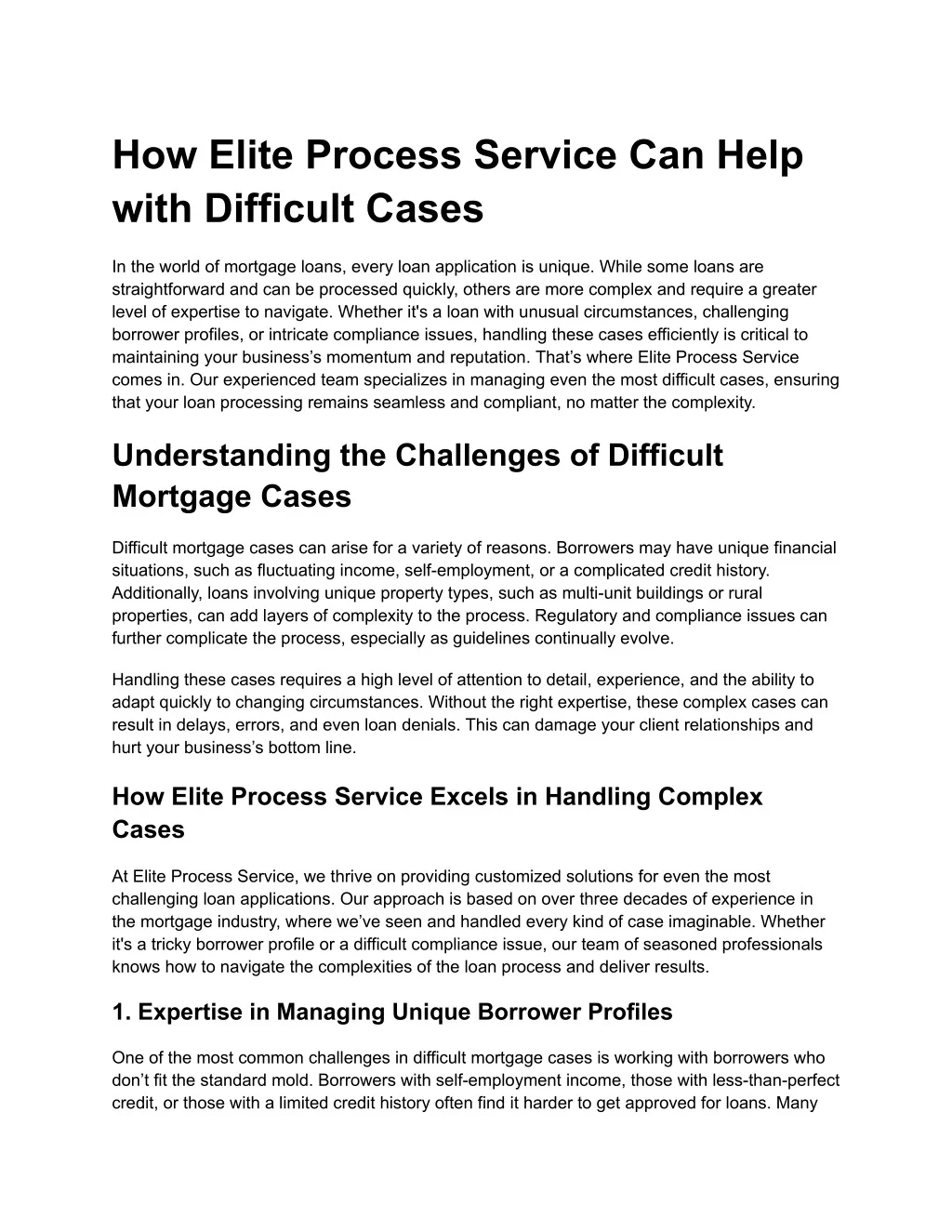PPT - How Elite Process Service Can Help with Difficult Cases PowerPoint Presentation - ID:13560324
