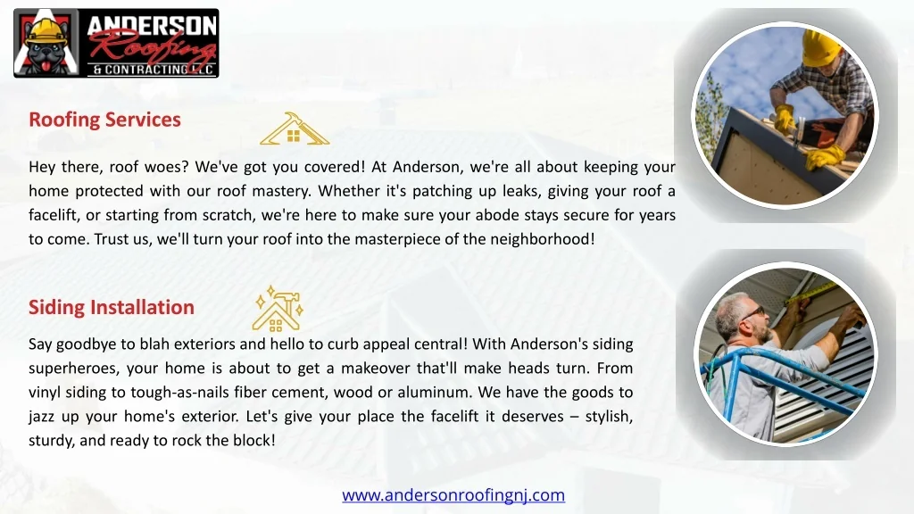 PPT - Roofing Contractors Trenton NJ | Anderson Roofing & Contracting PowerPoint Presentation ...