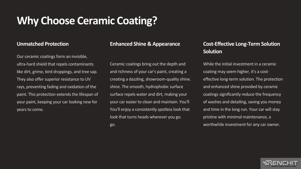PPT - Transform Your Vehicle with Wrenchit’s Premium Ceramic Coating ...