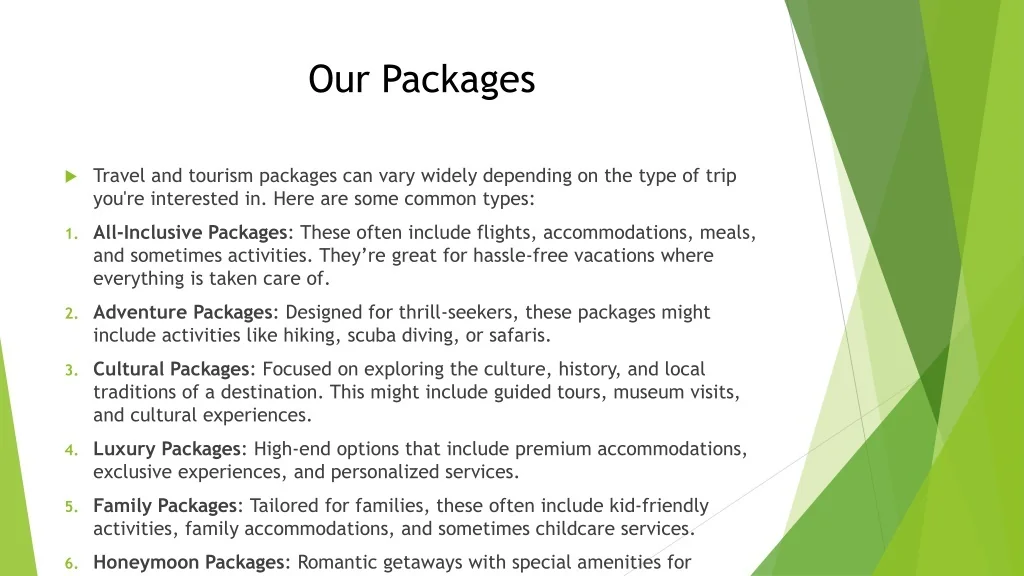 PPT - Holiday In Travel and Tourism Agency PowerPoint Presentation ...