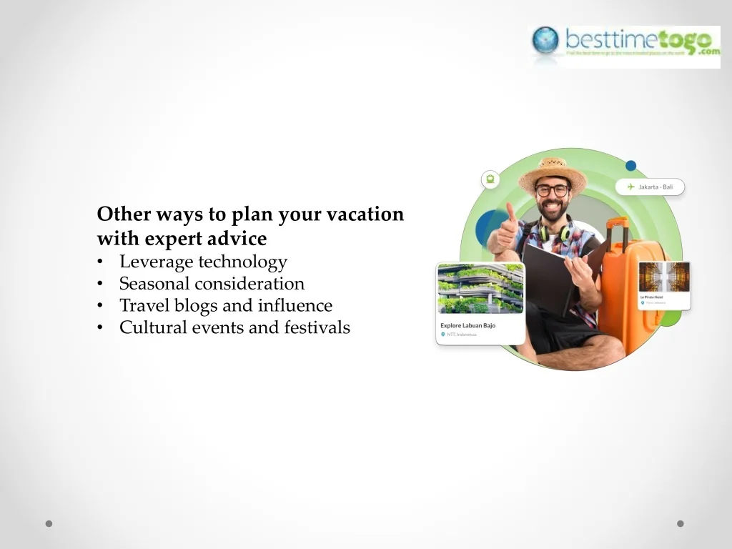 PPT - From Start to Finish Plan Your Vacation with Expert Advice for a ...