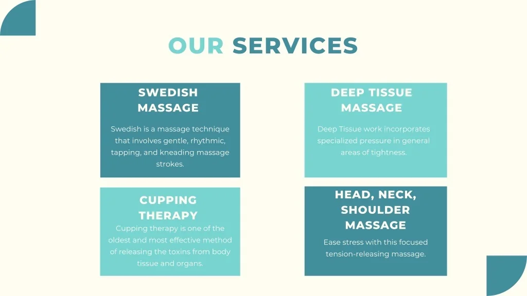 PPT - Different Types of Massage Services PowerPoint Presentation, free ...