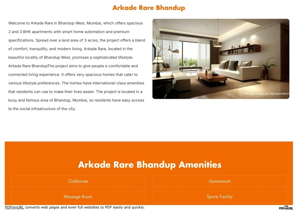 PPT - Arkade Rare Bhandup West - 2 BHK and 3 BHK Flats Mumbai ...
