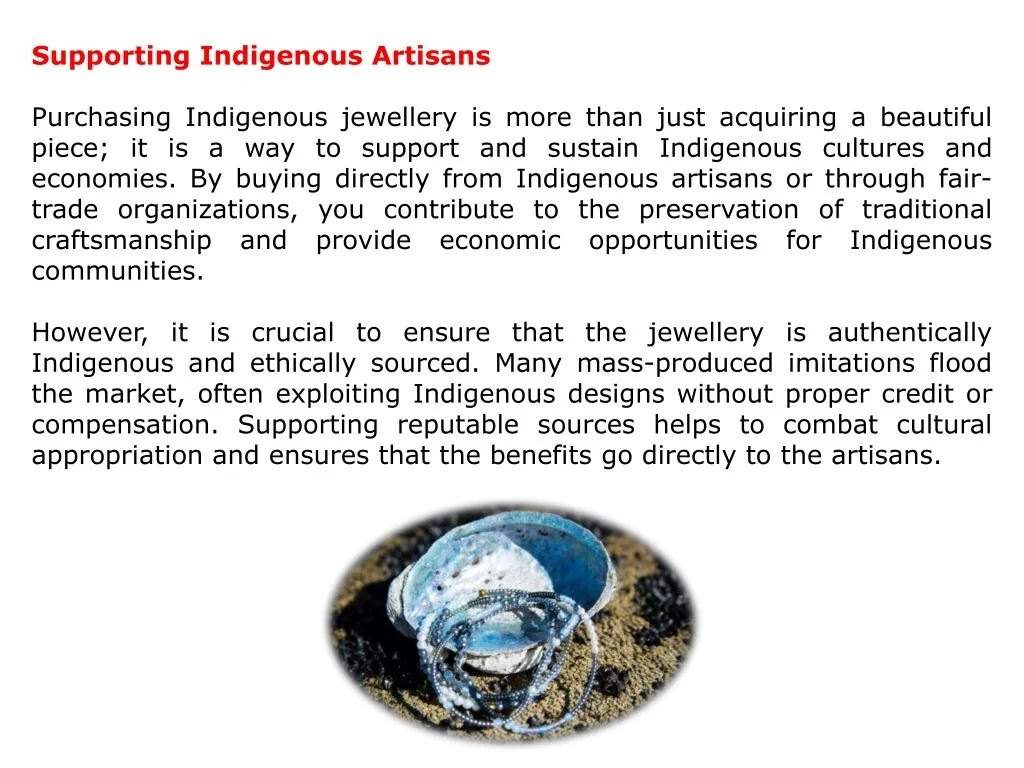PPT - Indigenous Jewellery Celebrating Culture and Craftsmanship ...